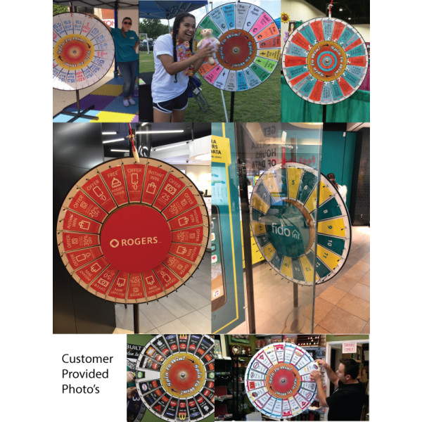 Prize Wheels | Raffle Drums | Popcorn Machines | Plinko - Carnival ...